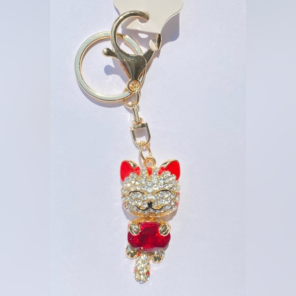boutique | Accessories | Kitten Bag Charm Keychain New | Poshmark